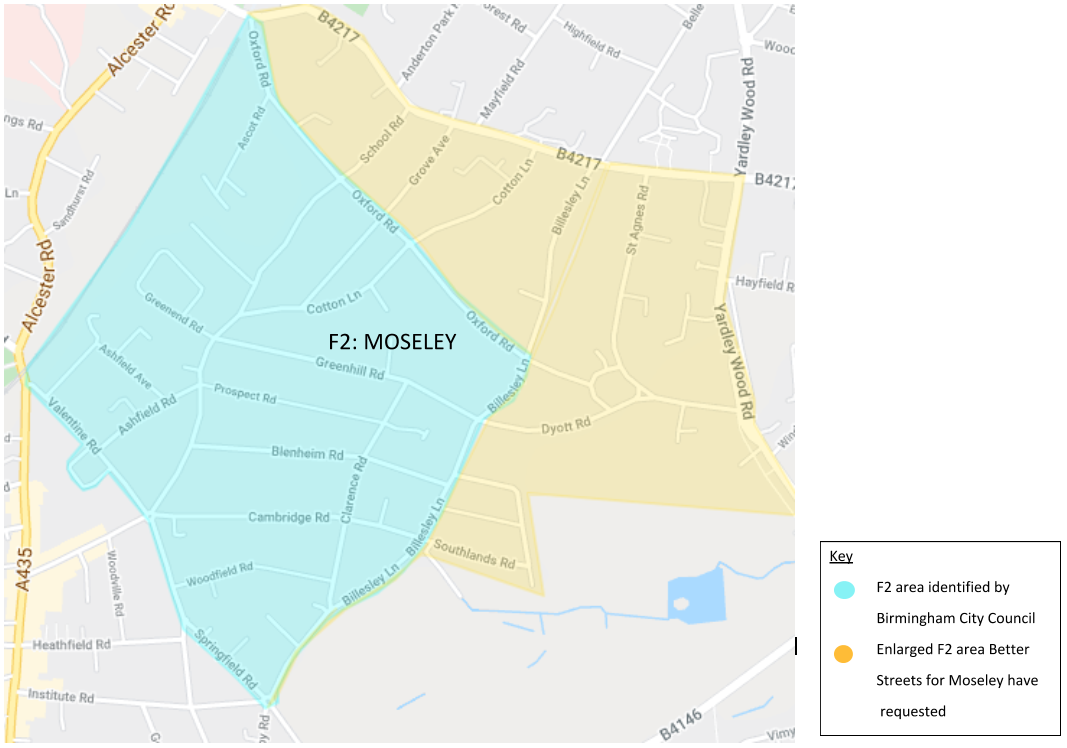 Low Traffic Neighbourhood (LTN) Phase 2 Survey – Better Streets for Moseley